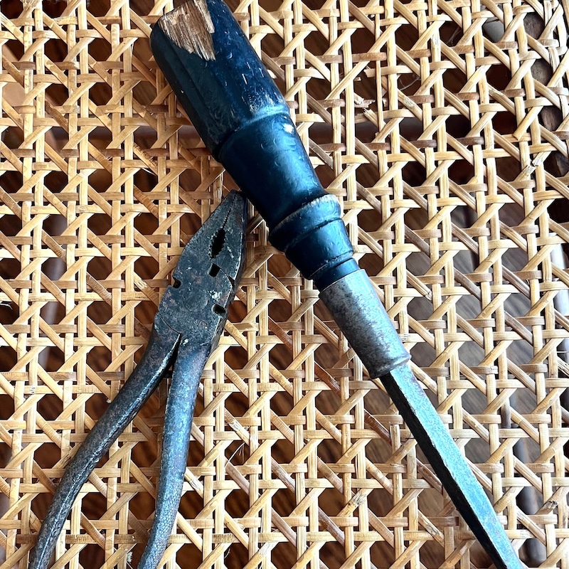 Vintage Wooden Handled Screwdriver - Etsy