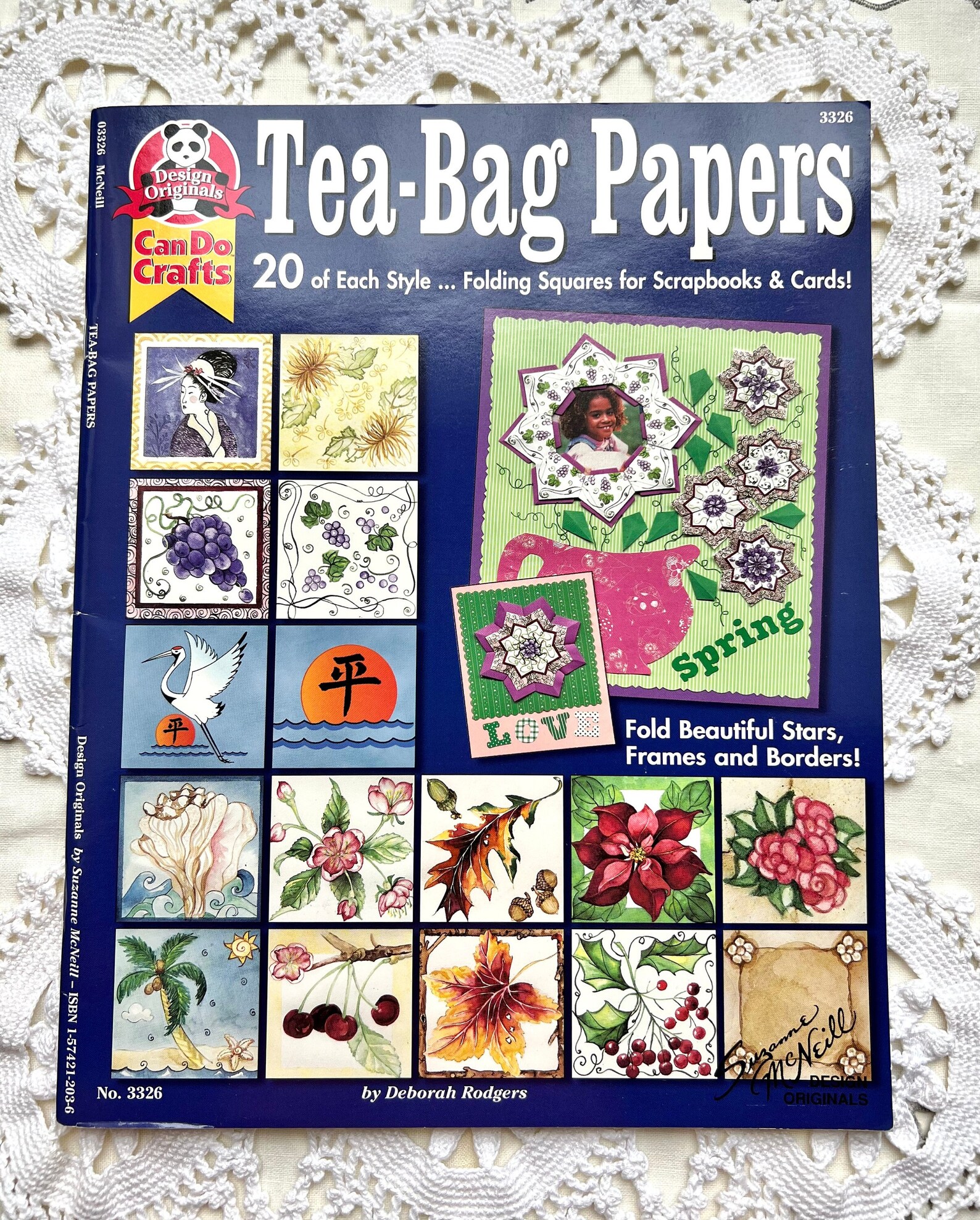 Paper Craft Book Tea Bag Papers by Deborah Rodgers Can Do Crafts No ...
