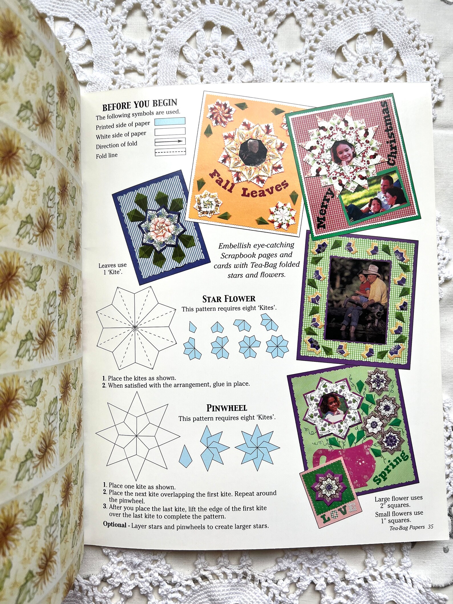 Paper Craft Book Tea Bag Papers by Deborah Rodgers Can Do Crafts No ...