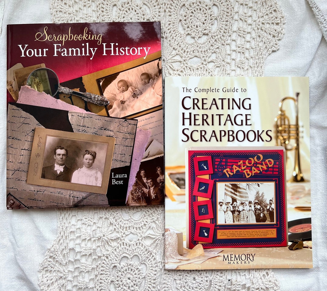 Family History Scrapbooking Books: Layouts & Techniques - Etsy