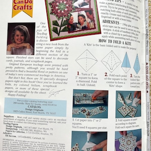 Paper Craft Book Tea Bag Papers by Deborah Rodgers Can Do Crafts No ...