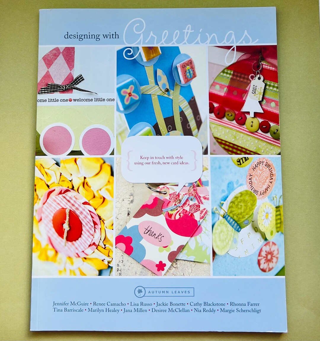 Designing With Greetings Card Making Craft Softcover Book Copyright ...