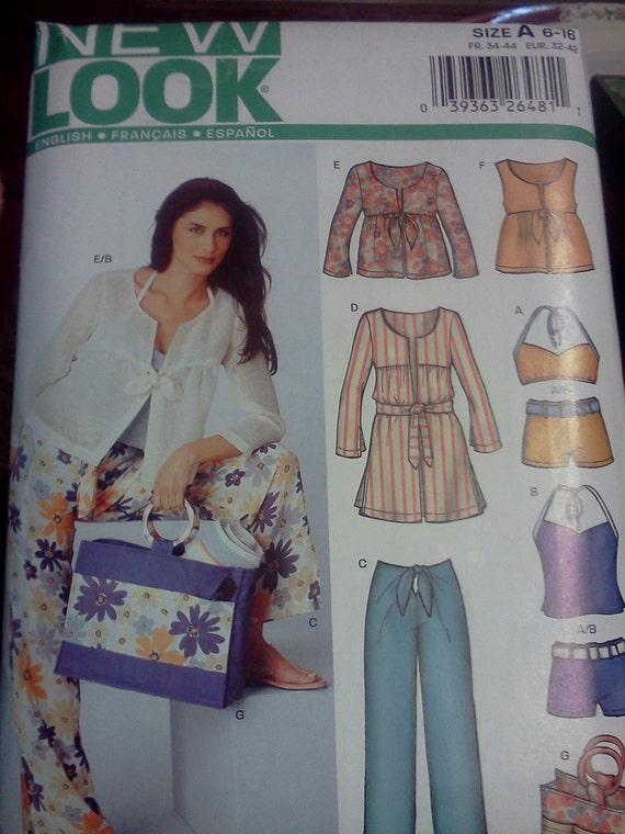 Items similar to NEW LOOK Simplicity 6246 Pattern Bathing Suit Tankini ...