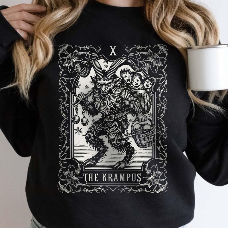 Krampus Sweater - Etsy