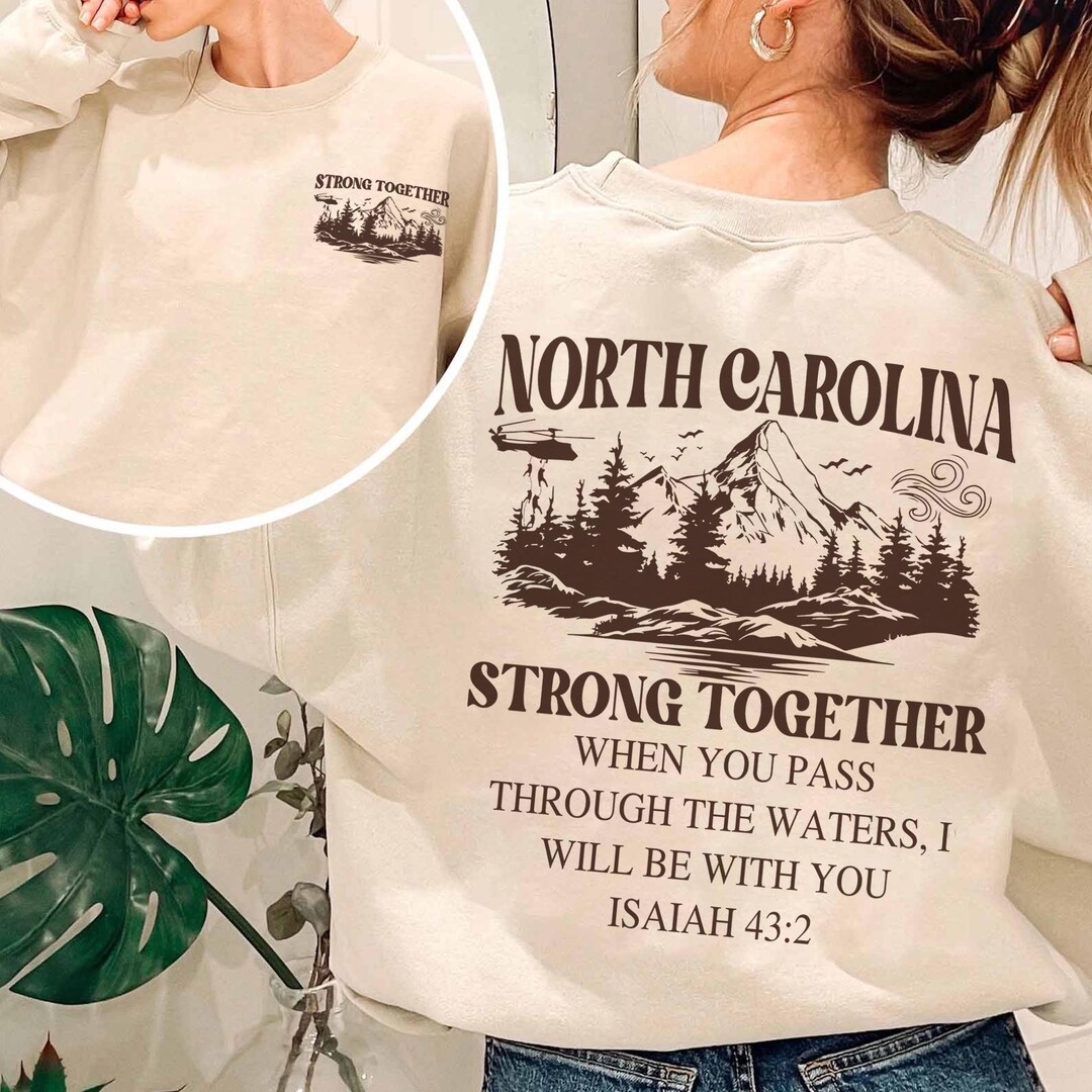 Wester North Carolina Stay Strong Shirt, NC Hurricane Helene, Western ...