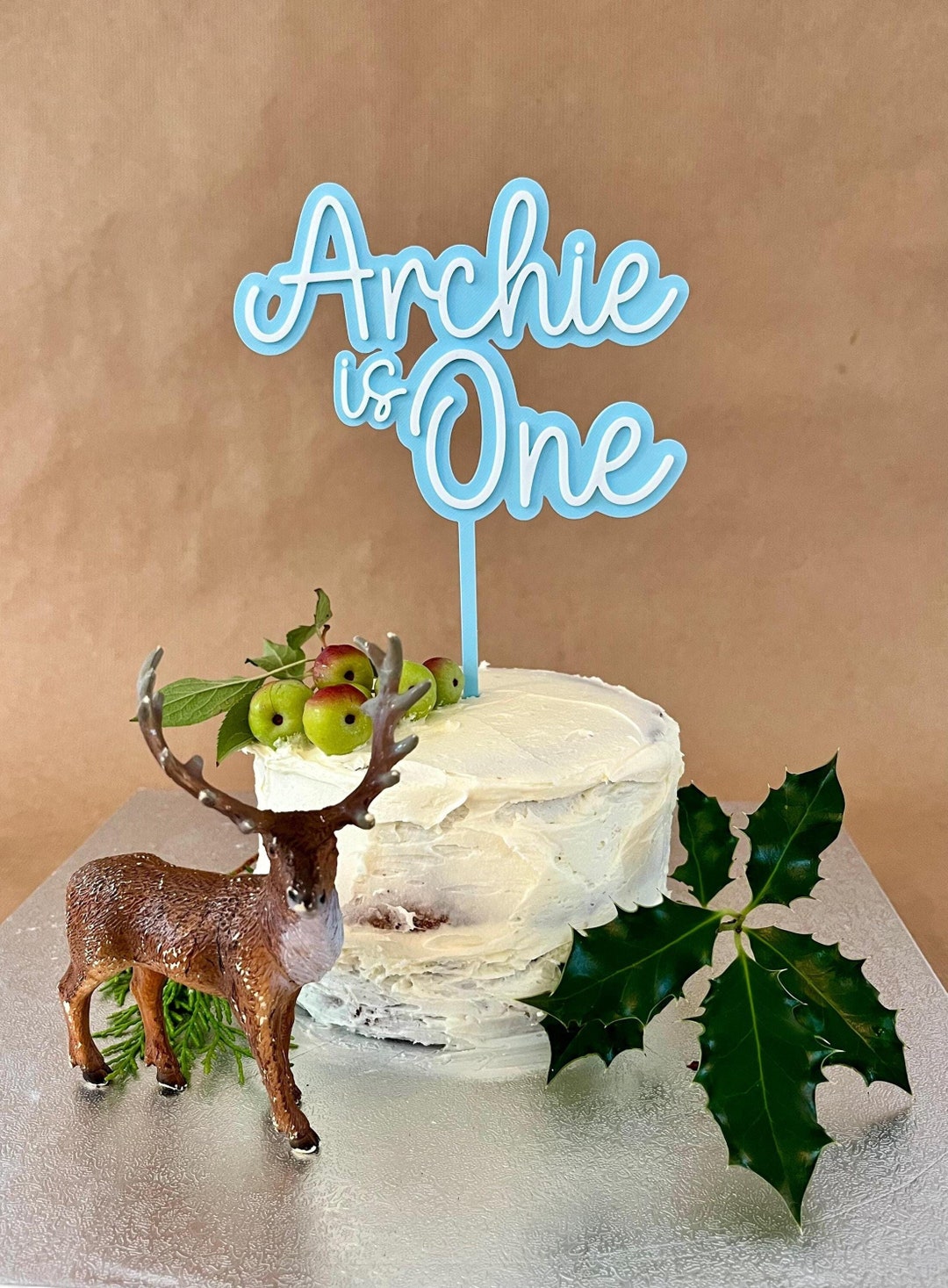 Personalised Cake Topper, Cake Topper, Birthday Cake Topper,3d Printed ...