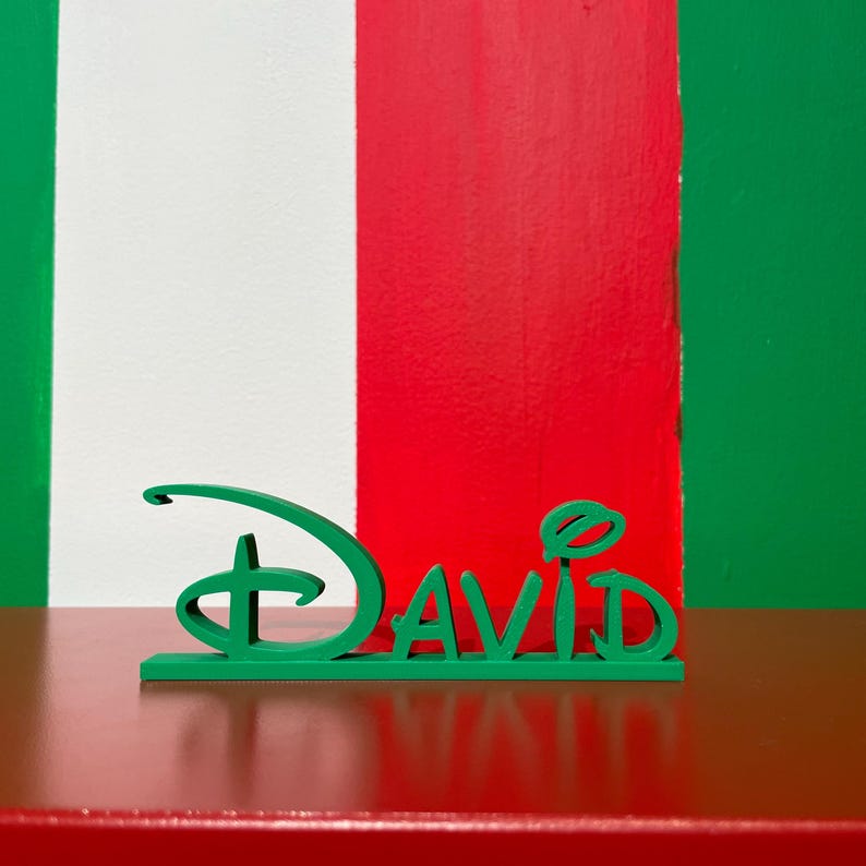 Disney Inspired, Personalised Desk Name Sign, Disney Desk Name Plaque ...