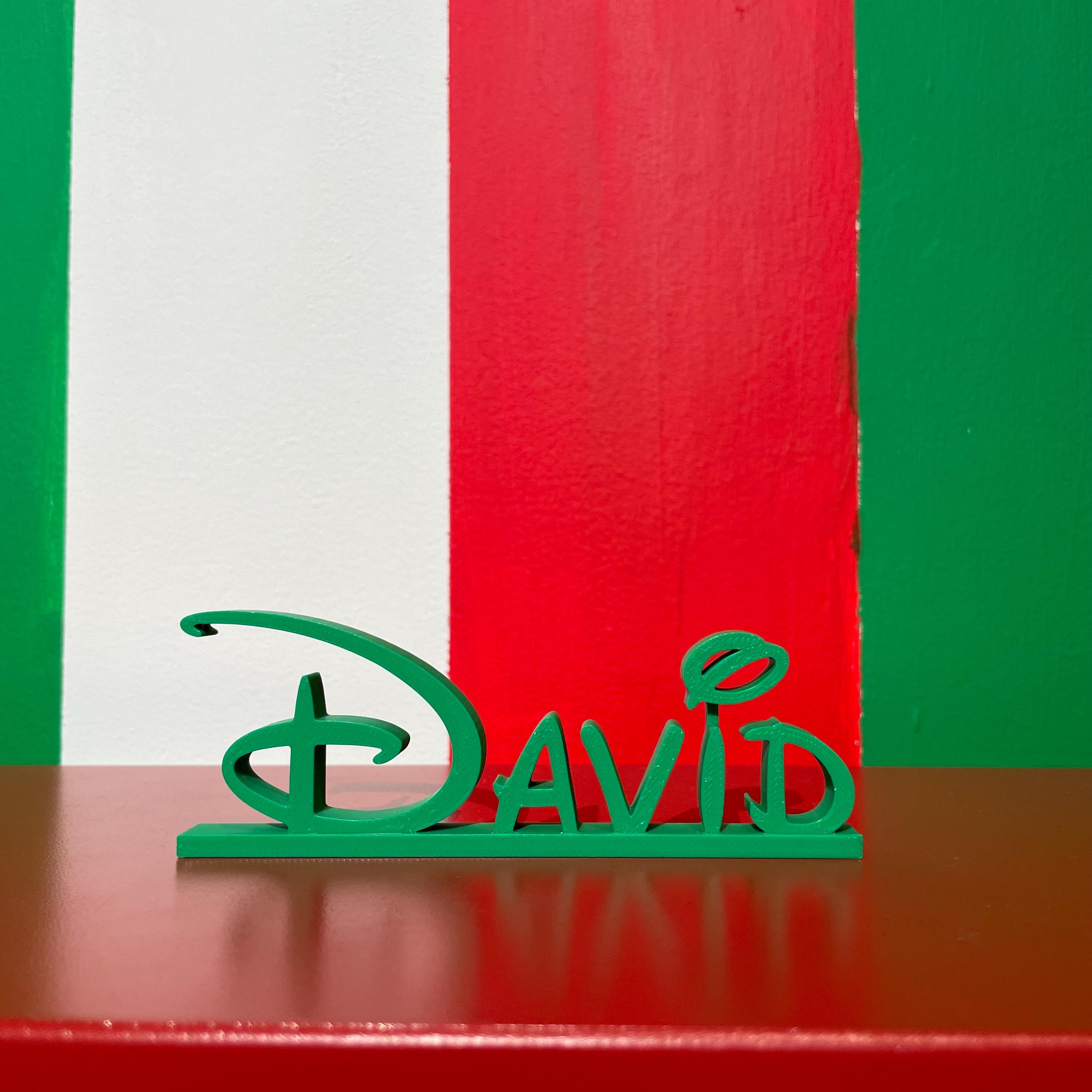 Disney Inspired, Personalised Desk Name Sign, Disney Desk Name Plaque ...