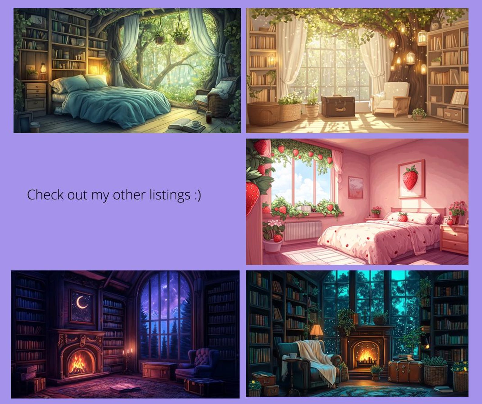 Animated Vtuber Background | Pink Cute Bedroom | Vtuber Kawaii ...