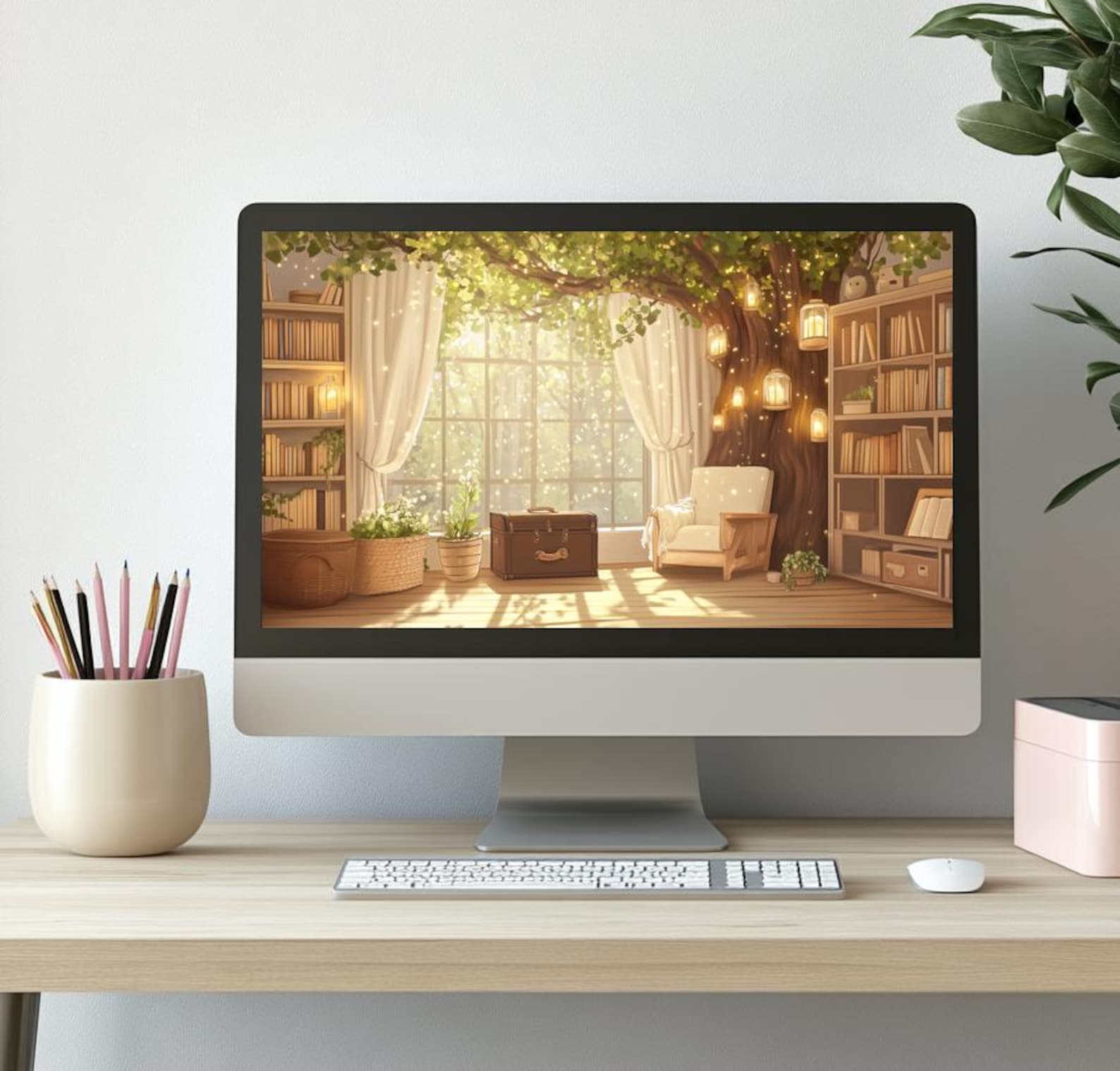 Cozy Treehouse Animated Stream Background | Cottage Twitch Intro ...