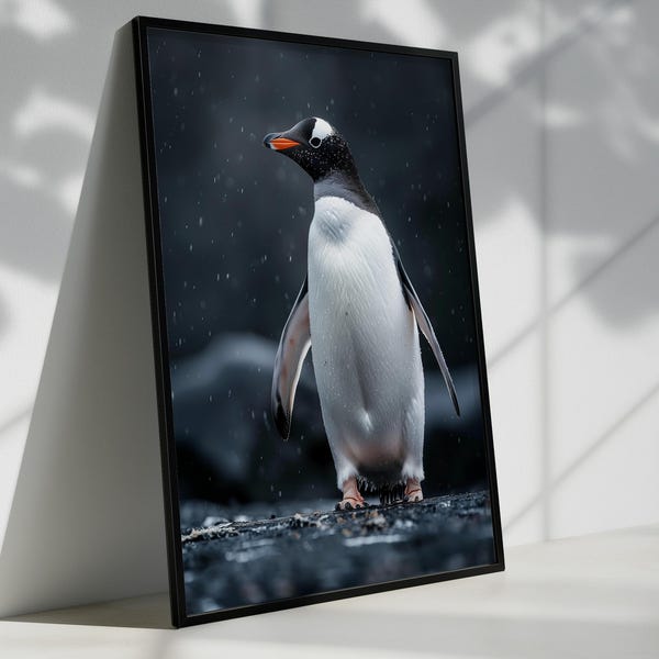 Penguin Wall Art - Etsy