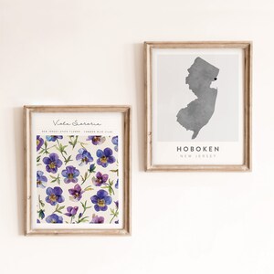 New Jersey State Flower Art - Etsy