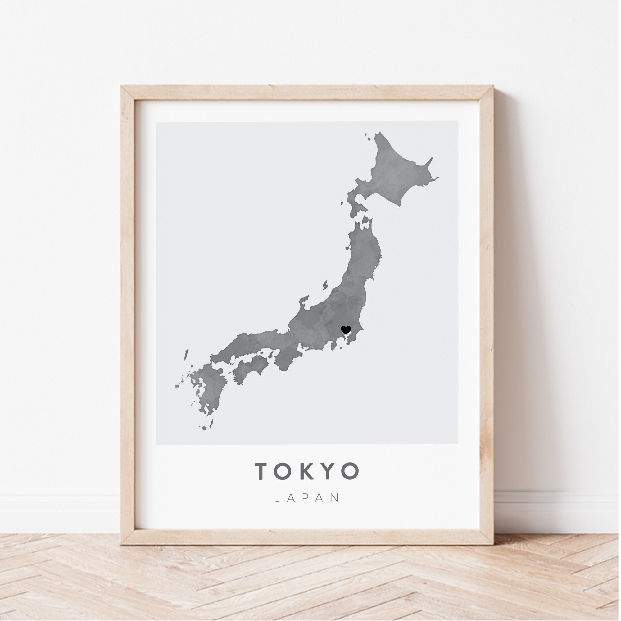Tokyo Map Poster - Etsy