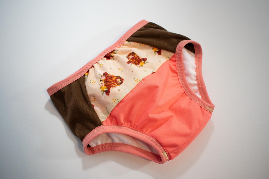 Highland Cows Cloth Training Pants 2T-3T | Waterproof PUL, Absorbent ...