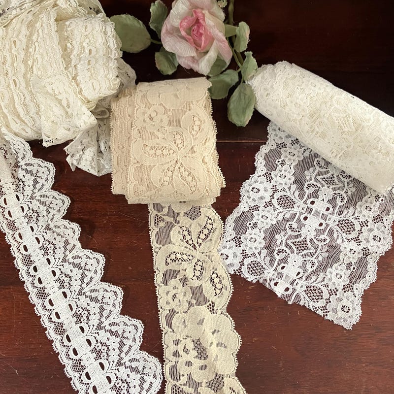 Cream Lace Dress - Etsy