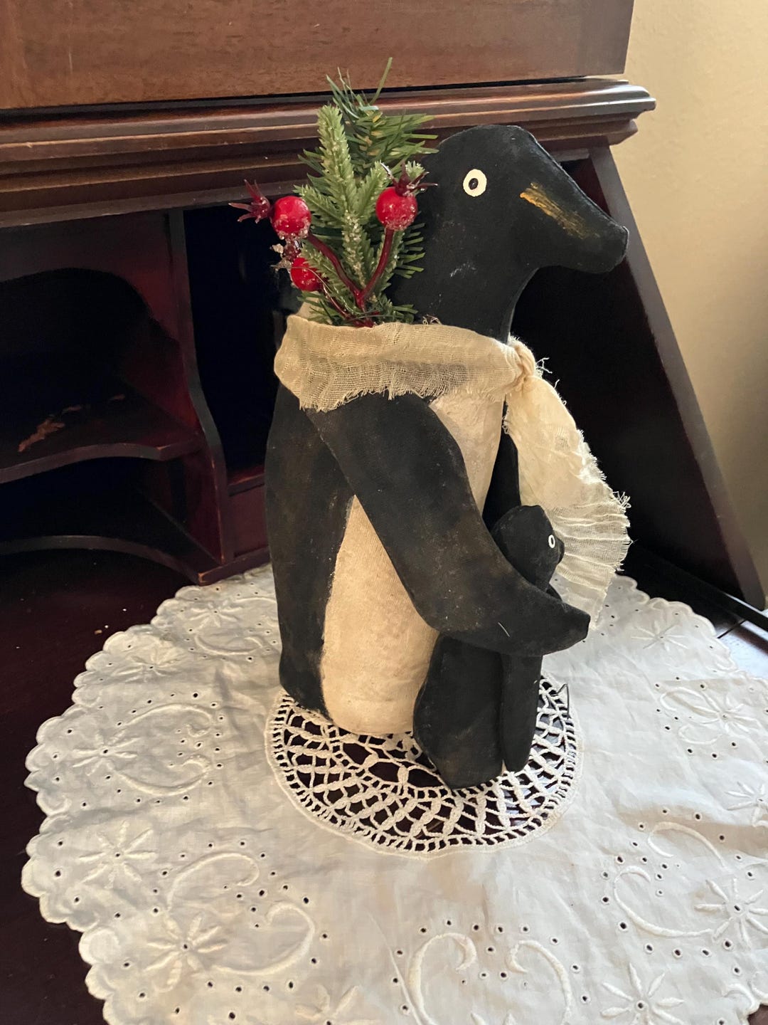 Wow...lowered Handmade Cutest Ever Penguin, Hand Painted and Designed ...