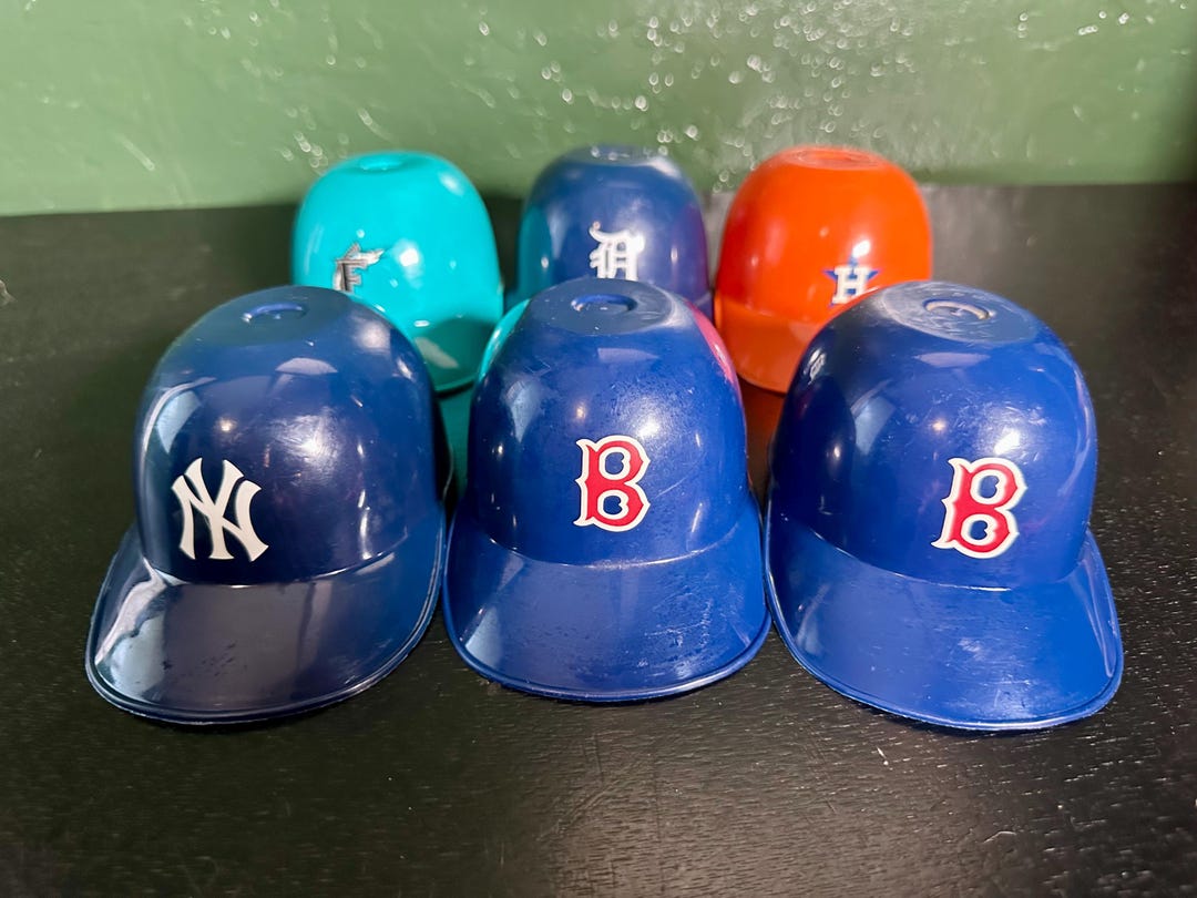 1990s MLB Mini Batting Helmets Ice Cream Cups – 6 Pack - Etsy