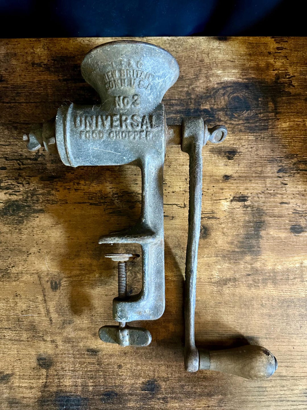 Vintage Food Chopper | Universal No. 3 Food Chopper by L.F. & C. - Etsy
