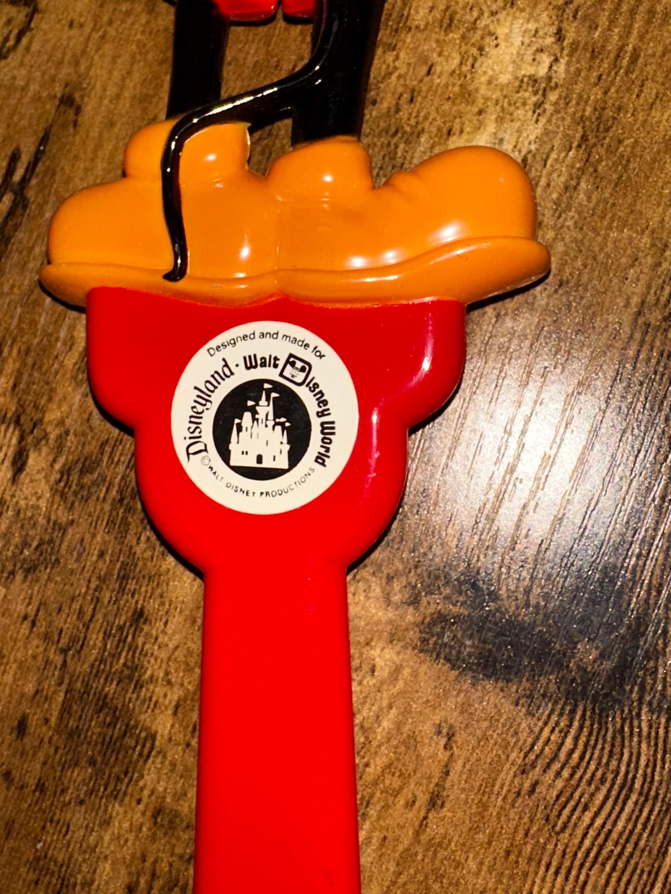 Vintage Mickey Mouse Back Scratcher | 1980s Disneyland Souvenir | Retro ...
