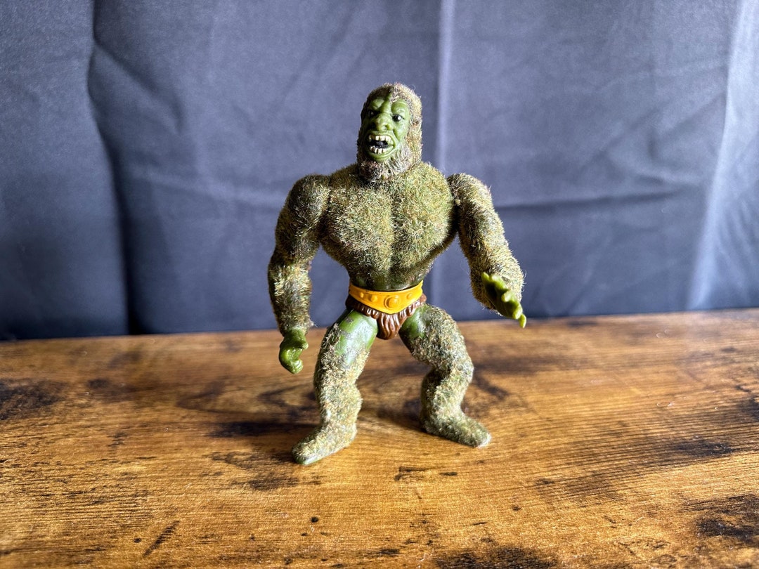 Vintage Moss Man Figure From 1980s He-man Series - Collector's Item ...