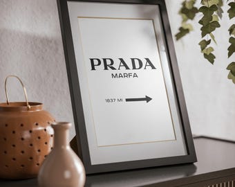Prada Poster, Luxury Designer Poster, Printable Wall Art - Etsy