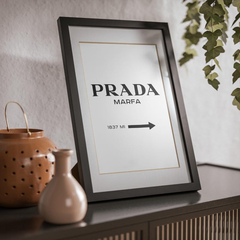 Prada Poster - Etsy