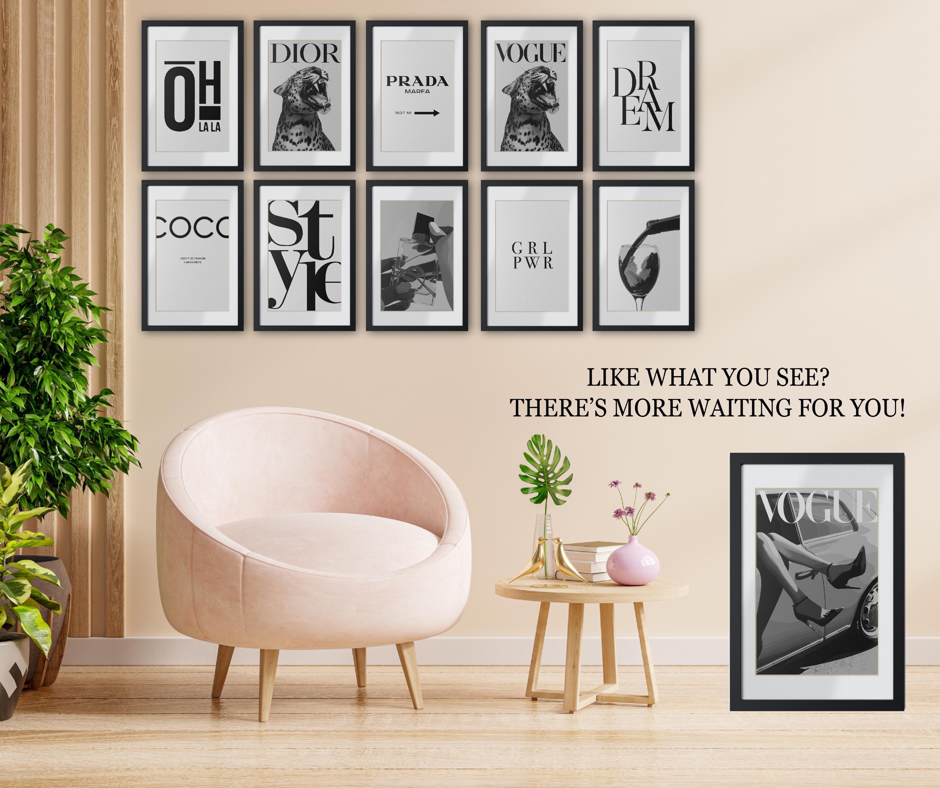 Prada Poster, Luxury Designer Poster, Printable Wall Art - Etsy