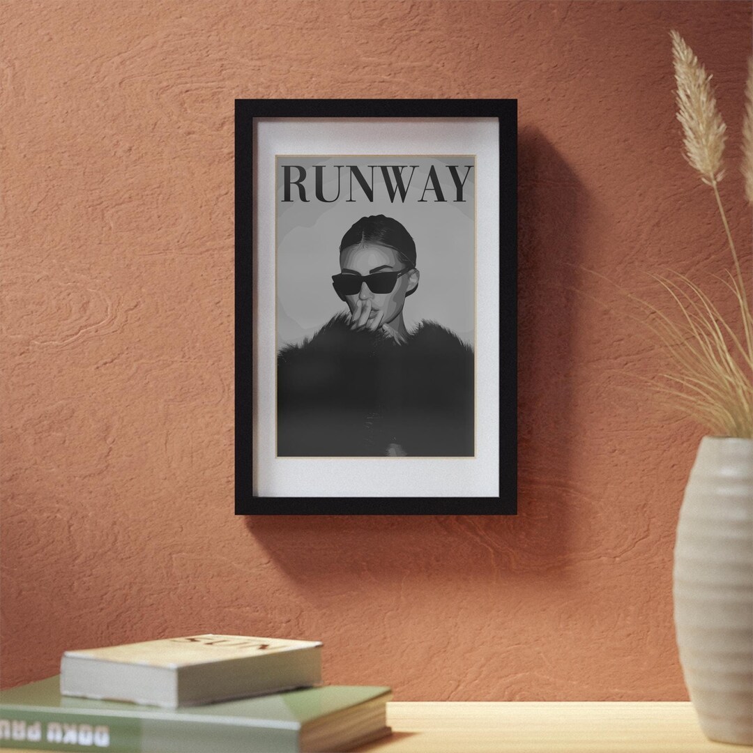 Runway Poster, Vogue Poster, Luxury Designer Poster, Printable Wall Art ...
