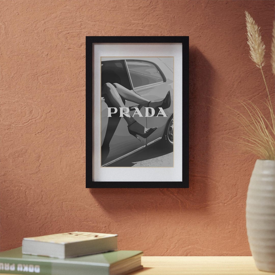 Prada Poster, Luxury Designer Poster, Printable Wall Art - Etsy