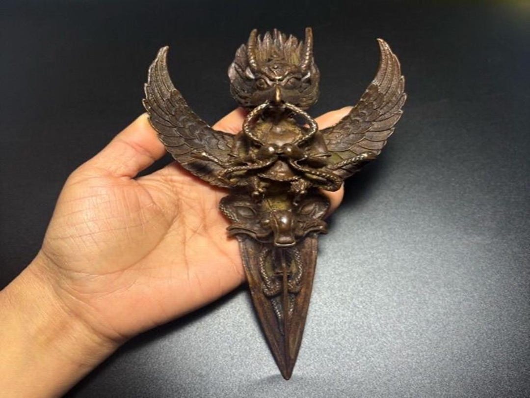 Garuda Wisdom Protector Statue: Feng Shui Vajra Amulet - Etsy
