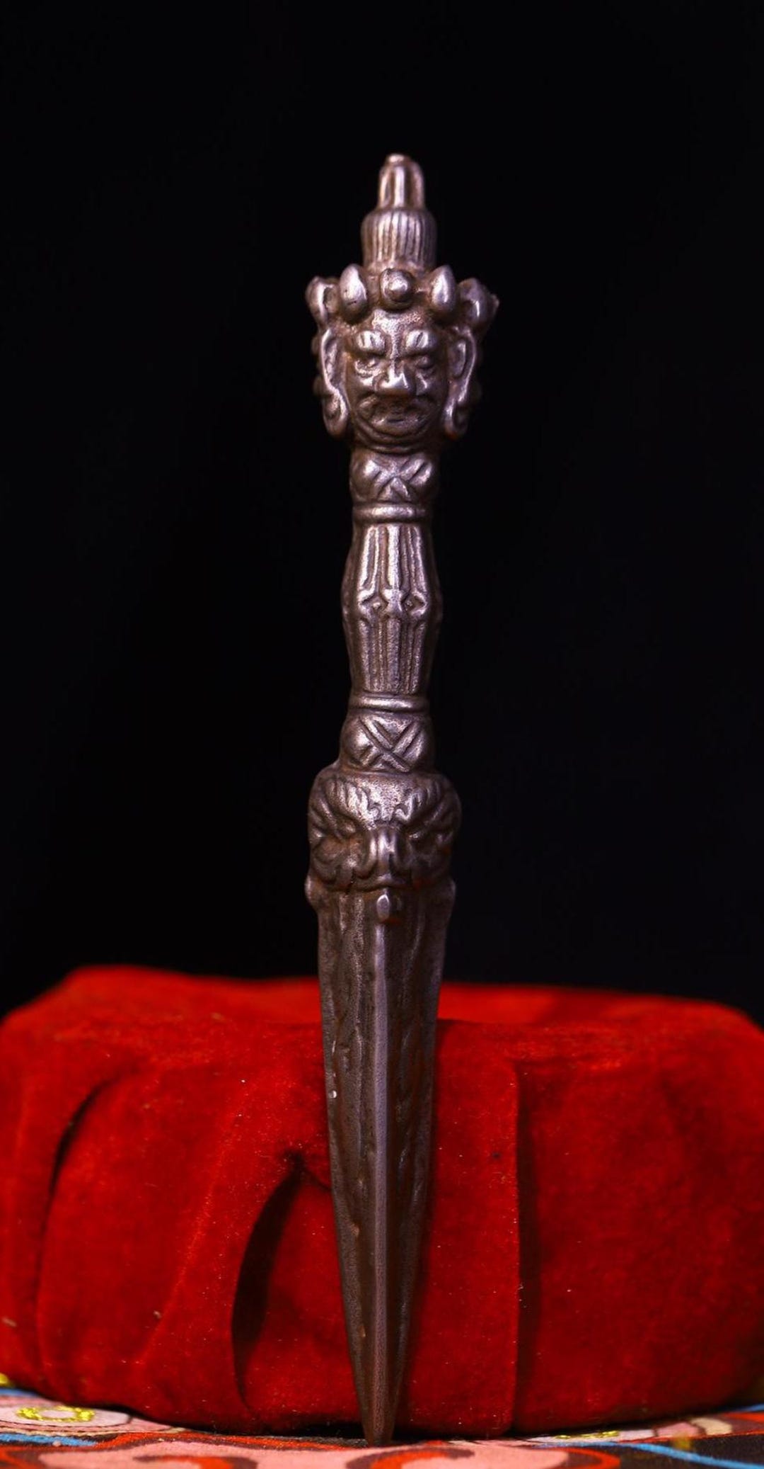 Antique Meteorite Phurba Vajrakila | Hand-forged Tibetan Ritual Tool - Etsy