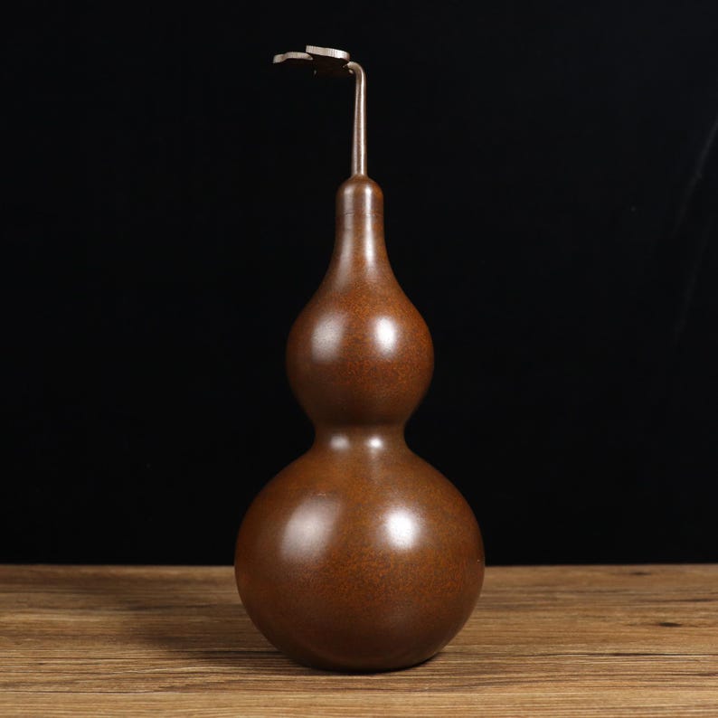 Brass Feng Shui Gourds: Bagua Yin Yang Symbol - Good Luck Decor - Etsy