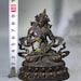Chinese Buddhism Copper Lotus Base Holder Box Goddess Buddha Statue - Etsy