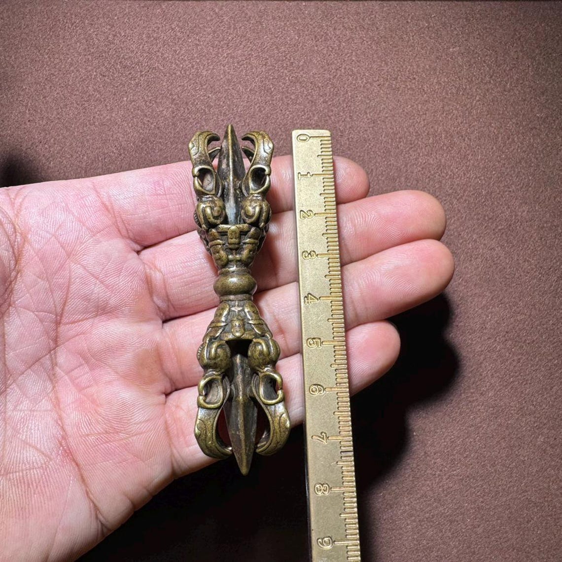 Tibetan Buddhism Copper Vajra Dorje Phurpa Exorcism Faqi - Etsy