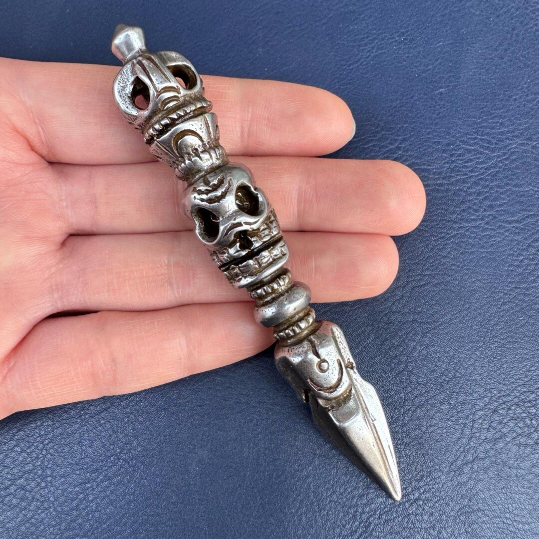 Tibetan Buddhism Copper Vajra Dorje Phurpa Exorcism Fa Qi - Etsy