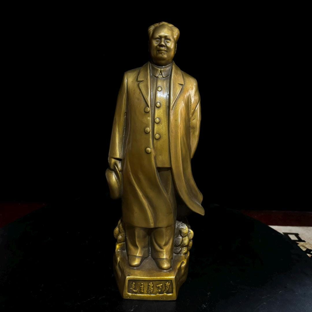 Chinese Art Collection Copper Statue - Etsy