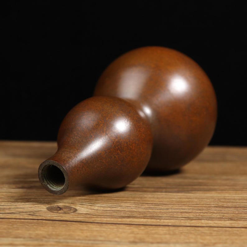 Brass Feng Shui Gourds: Bagua Yin Yang Symbol - Good Luck Decor - Etsy