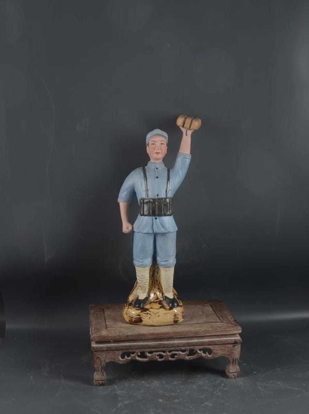 Chinese Art Collection Porcelain Dong Cunrui Statue - Etsy