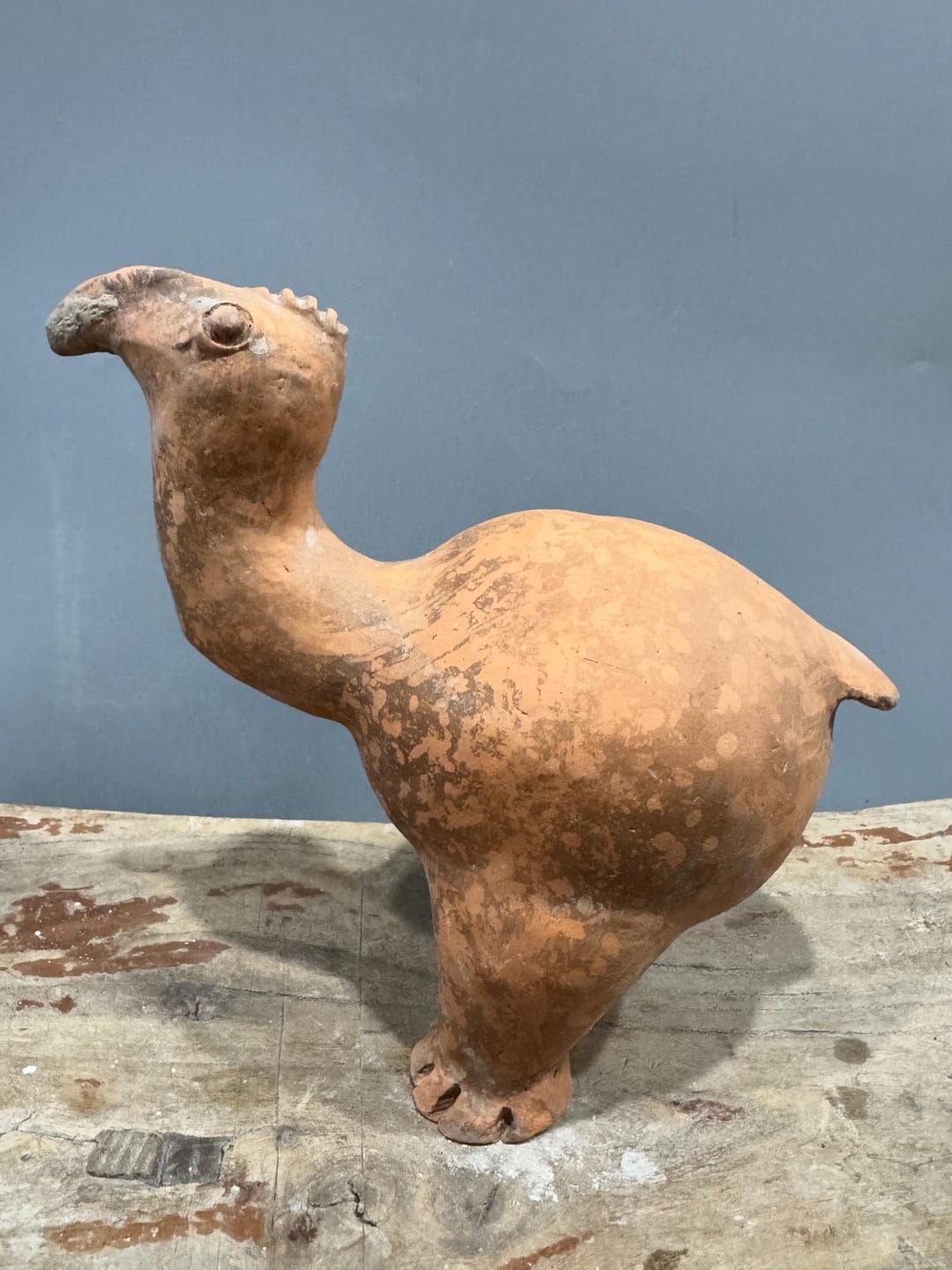Chinese Antique Neolithic Qijia Culture Pottery Bird Statue - Etsy