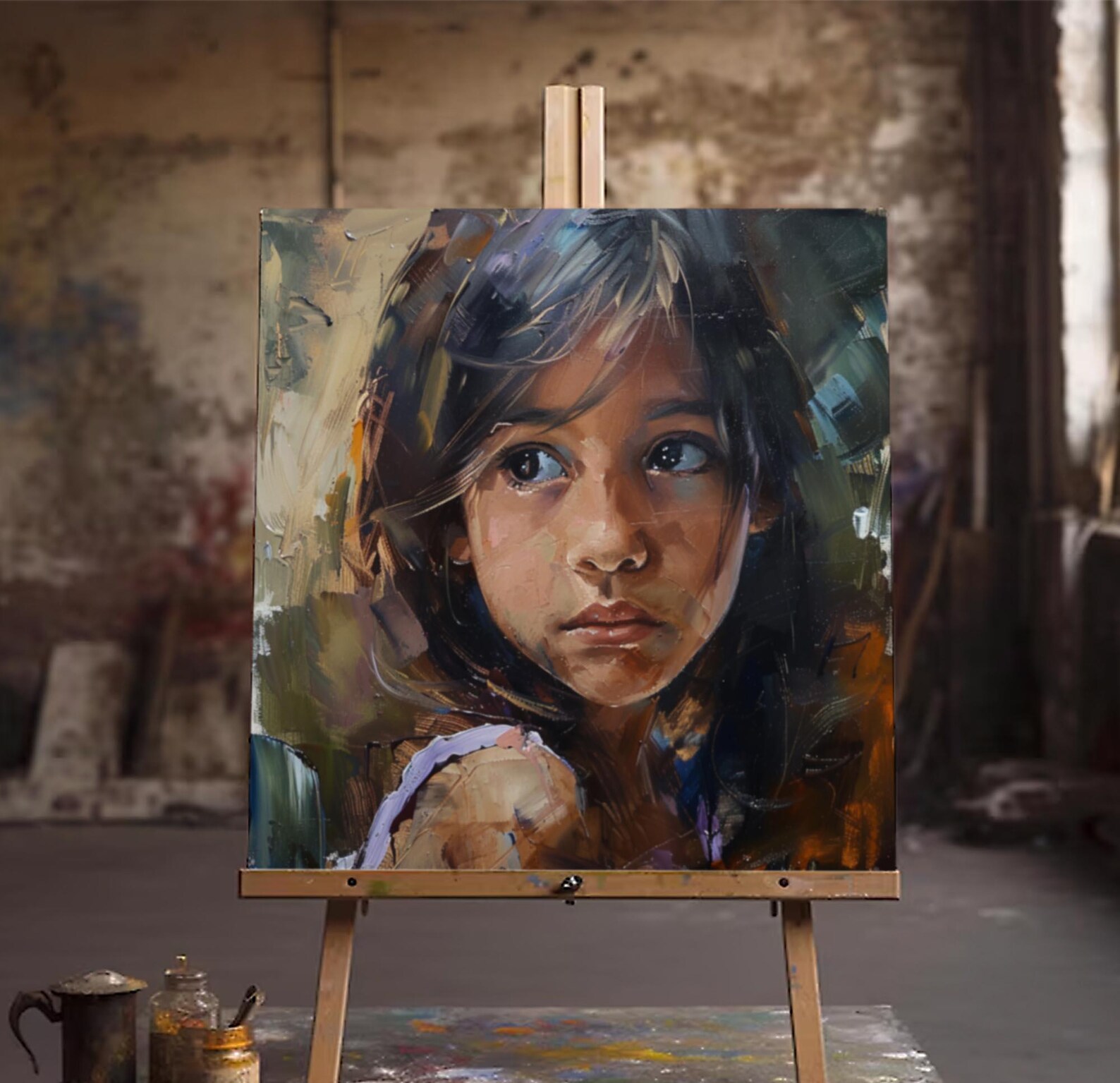REAL Oil Painting on Canvas: Handmade Art From Photo - Etsy