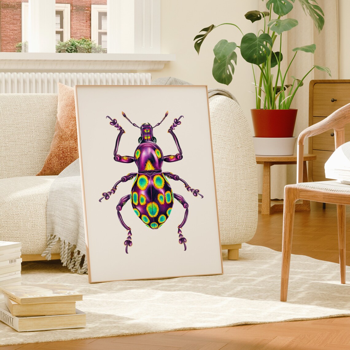 Weevil Print, Beetle Illustration, Pachyrhynchus Weevil, Insect Art ...