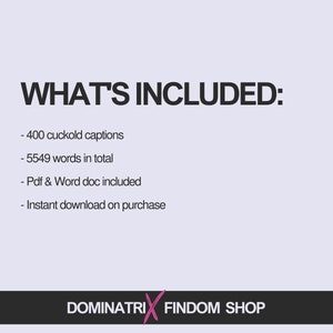 400 Cuckold Captions Bundle, Unique and Humiliating Phrases for Cuckold Enthusiasts, Perfect for ...