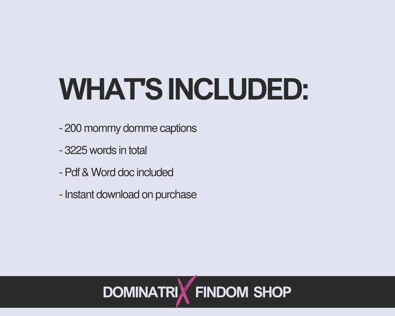 200 Mommy Domme Captions Bundle, Nurturing and Powerful Phrases for Mommy Dommes - Etsy Australia