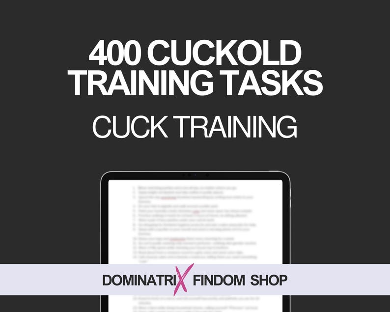 400 Cuckold Training Tasks | Ultimate Guide for Cuck Training and ...