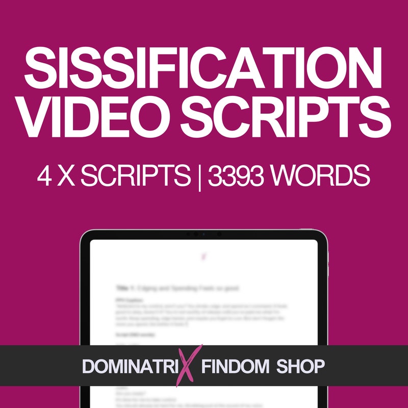 Sissy Task Captions - Etsy