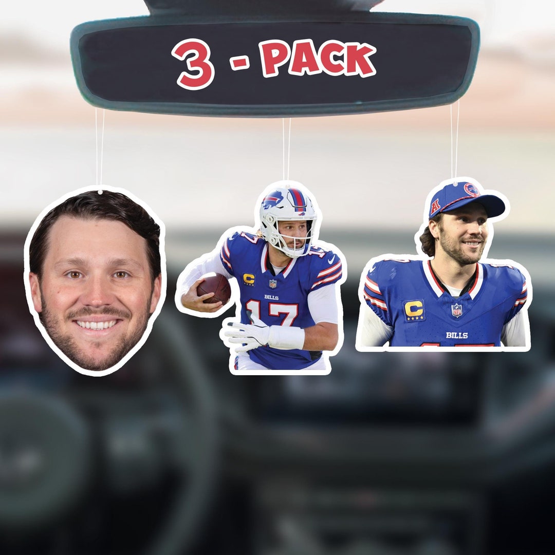 Josh Allen Car Air Freshener, Handmade Car Freshies - Etsy