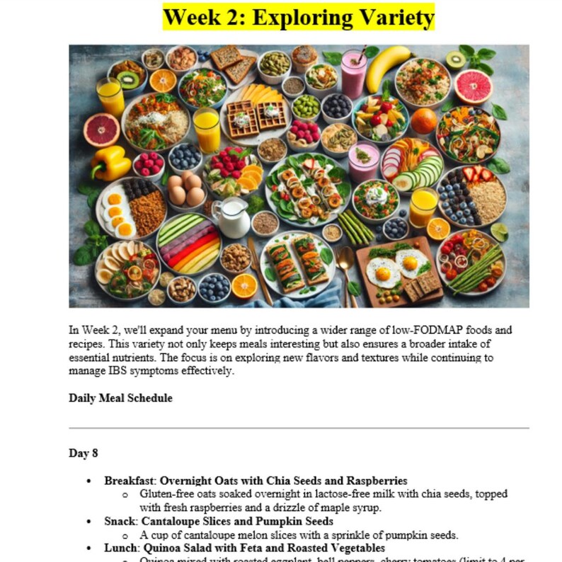 IBS Diet Food List With FODMAP for Irritable Bowel Syndrome, Gut Health ...