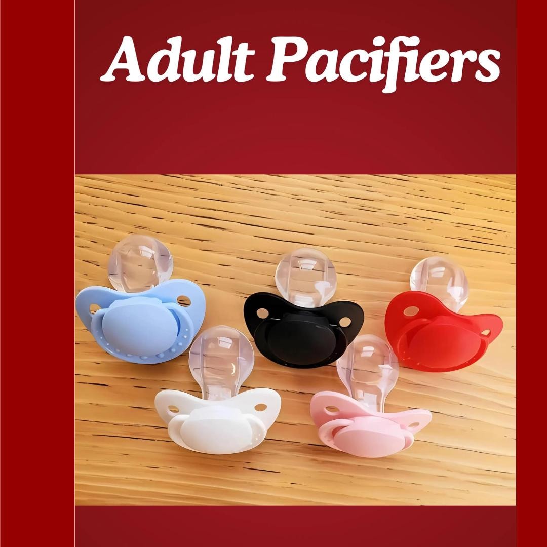Adult Pacifier - ABDL Adult Baby Pacifier in Various Colors for ...