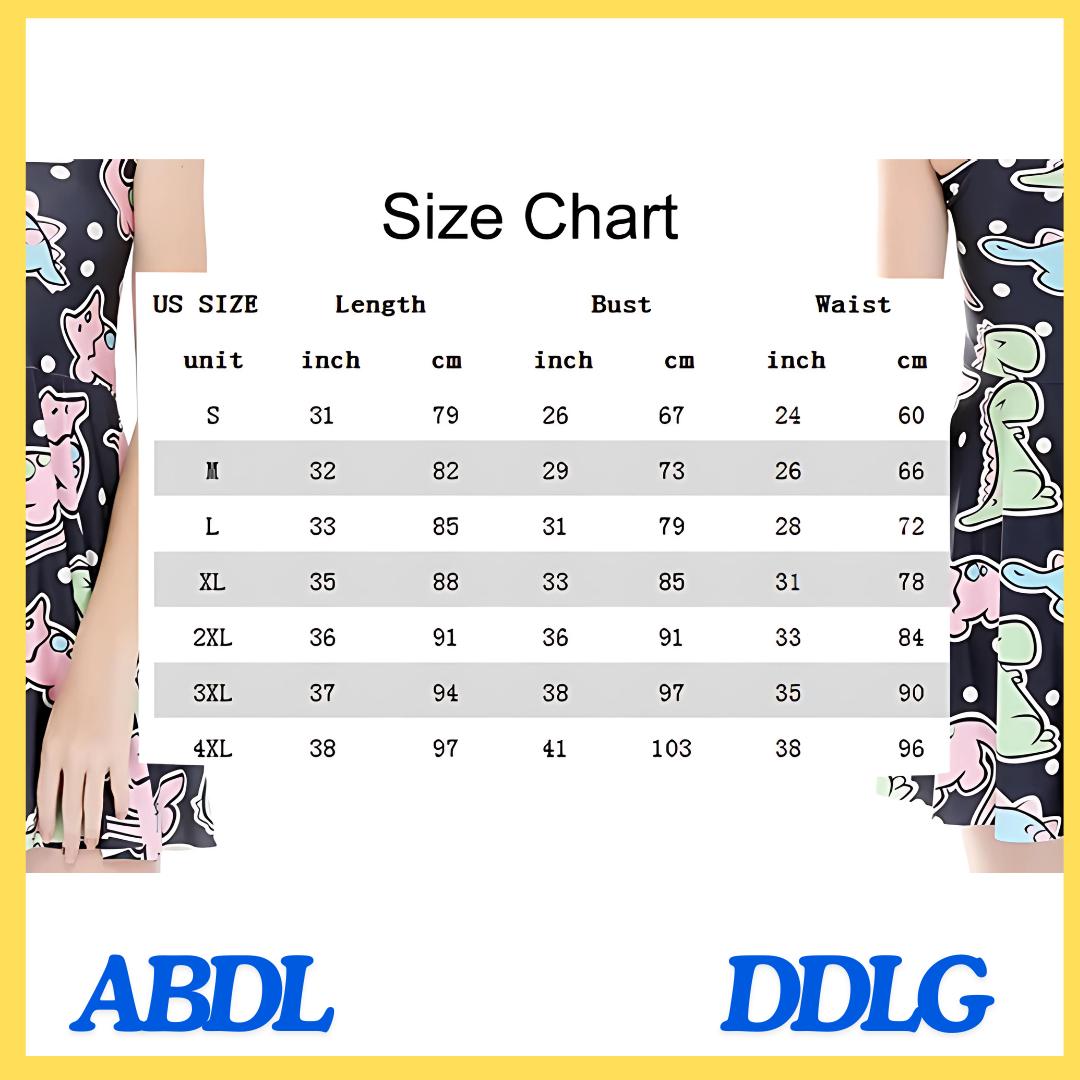 DDLG ABDL Dress, Sissy Adult Baby Clothing, Littles Agere Dress, Age ...