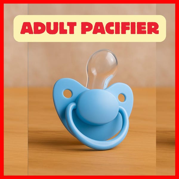 Adult Pacifier - Etsy